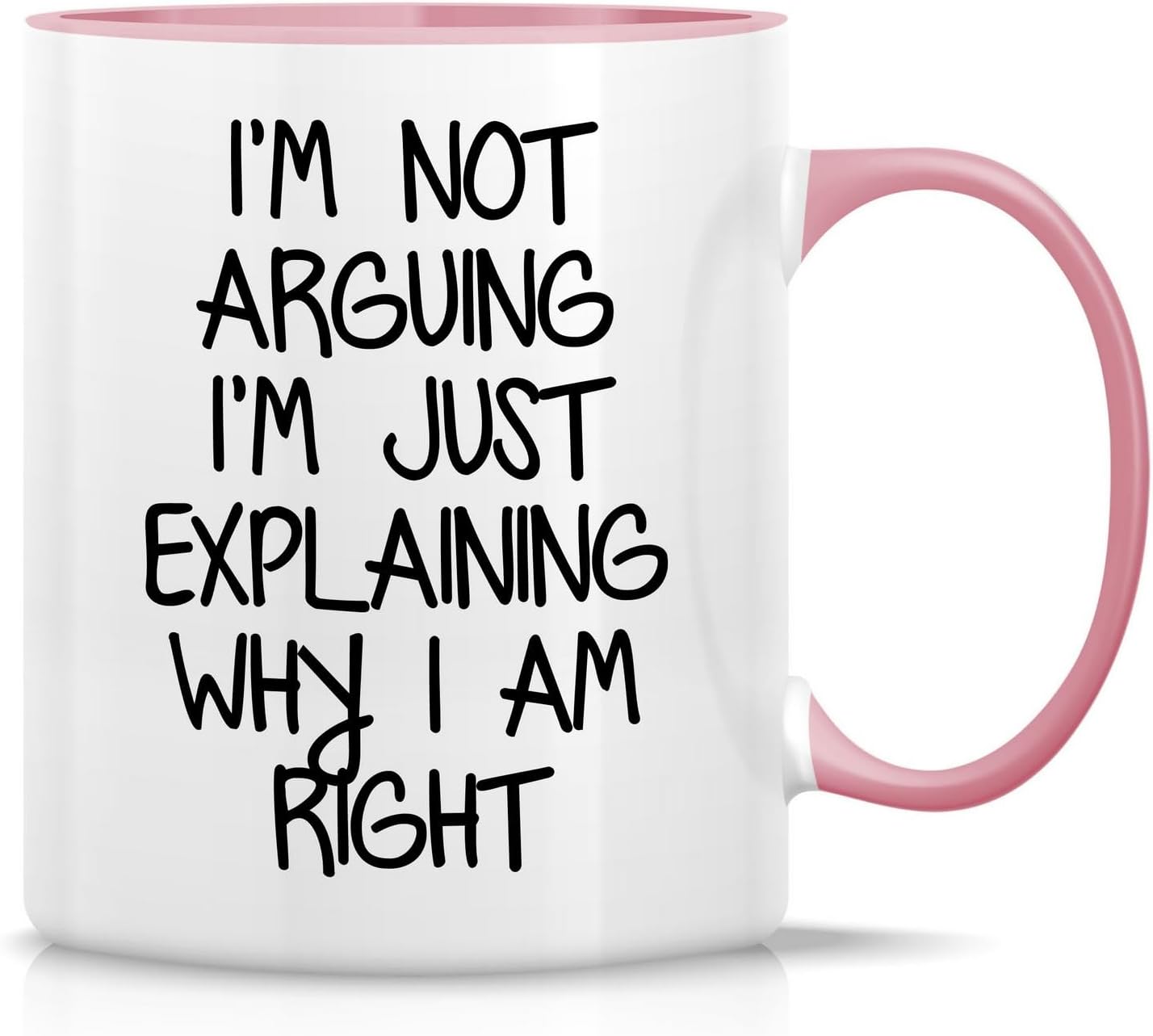 Amazon.com: Retreez Funny Mug - I'm Not Arguing I'm Explaining Why I'm ...