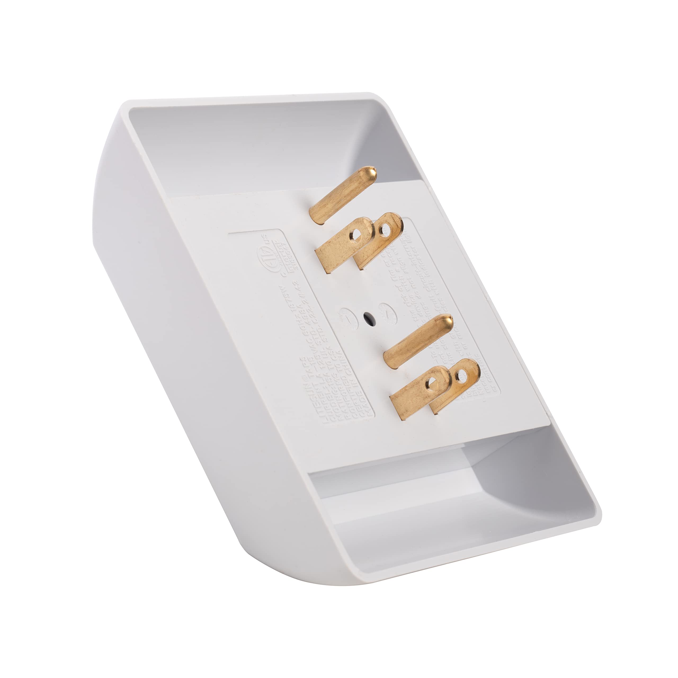 Snapklik.com : Projectpak 6 Outlet Wall Tap Extender Turns 2 Grounded ...