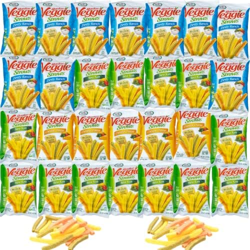 Amazon.com: Sensible Portions Veggie Straws Multi-Pack, Sea Salt and ...