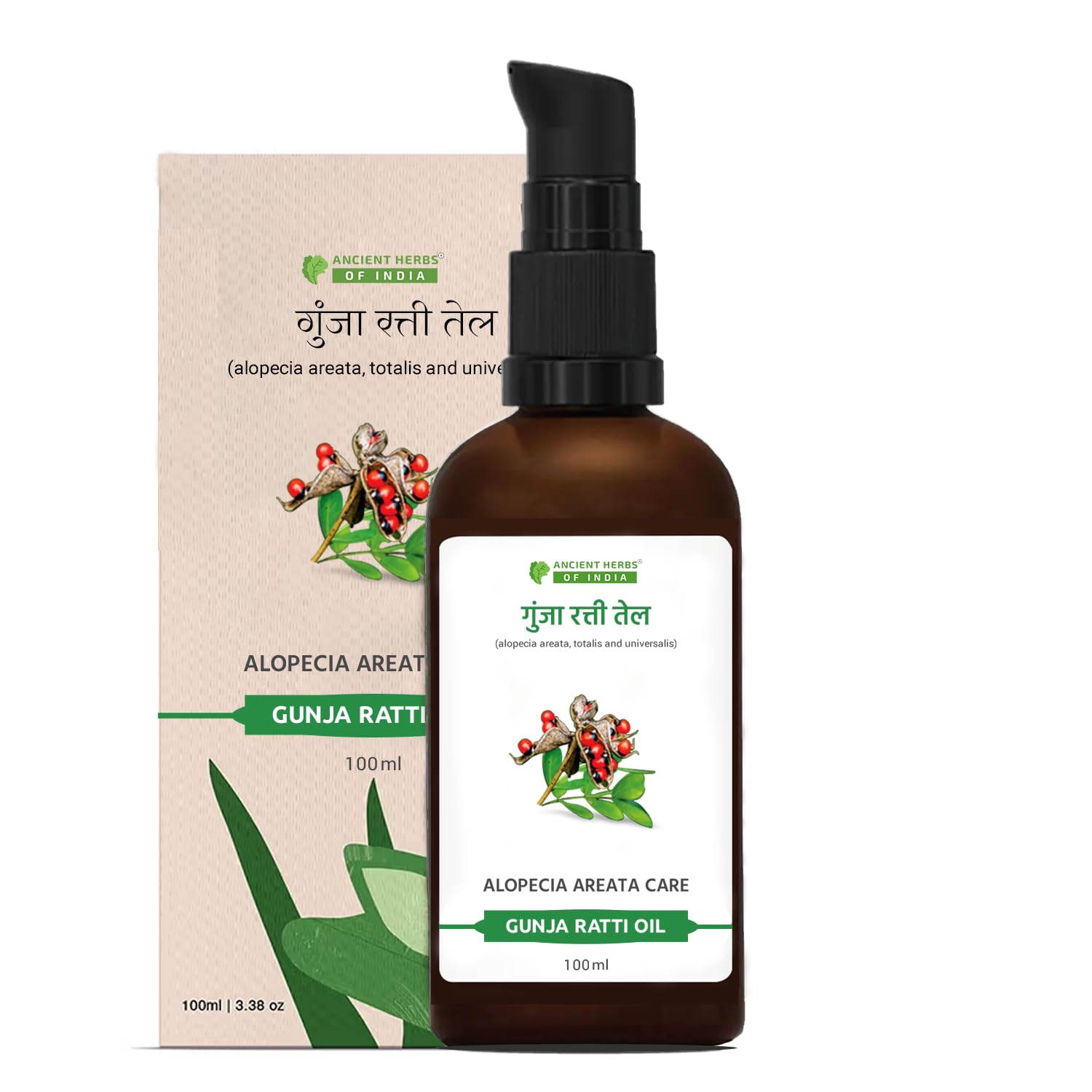 Gunja Ratti Oil For Hair Growth Promotes Hair Volume Strength ...