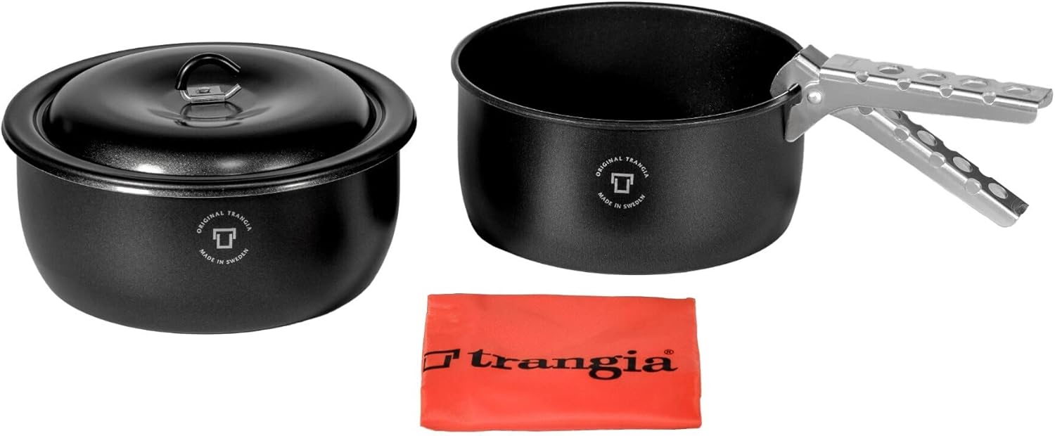 Amazon.com : Trangia Tundra 2 Cook Set : Camping Kitchen Equipment ...