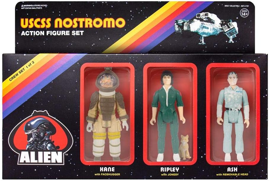 Amazon.com: SUPER7 ALIEW03-ACA-02 Reaction Figure : Toys & Games