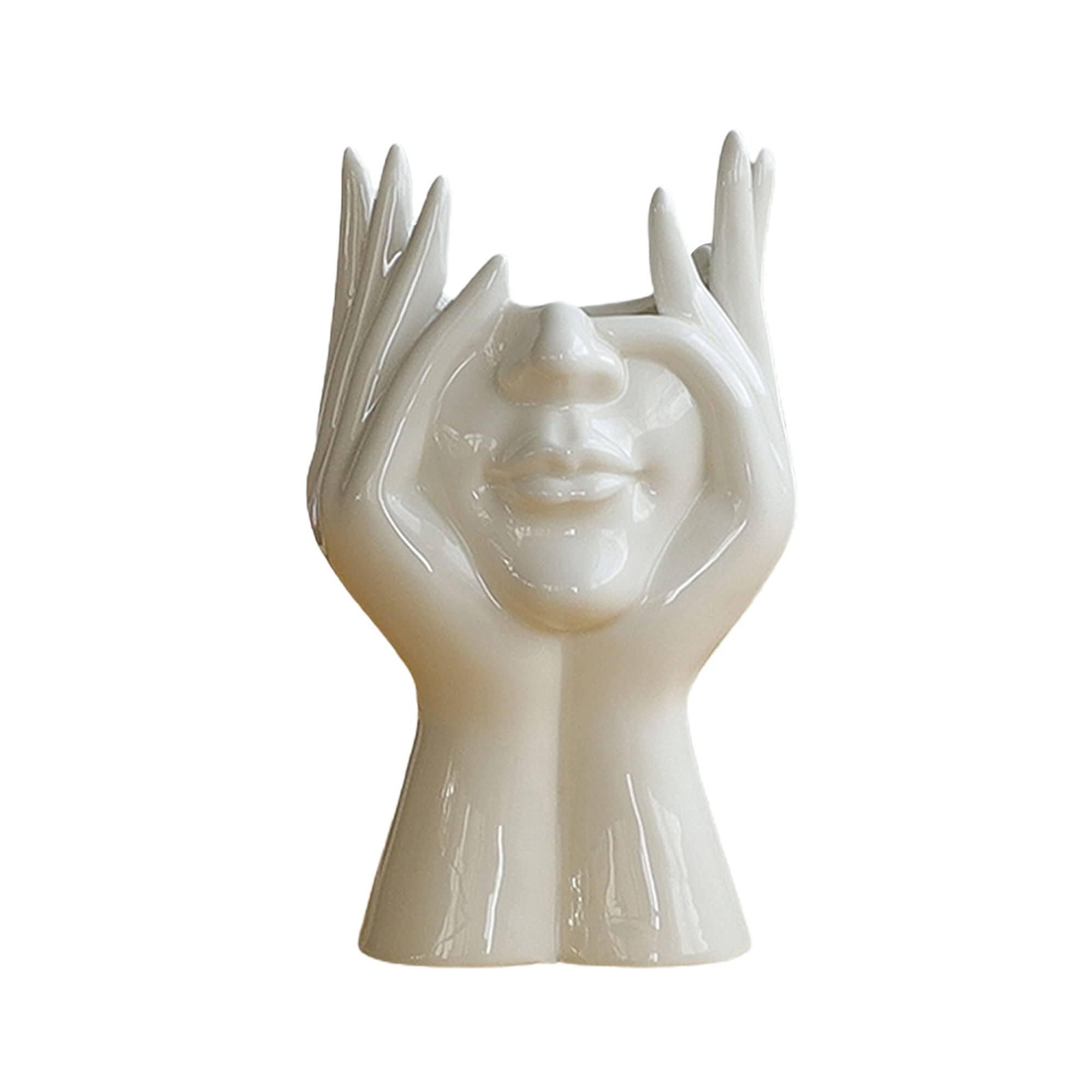Abstract Human Ceramic Sculpture