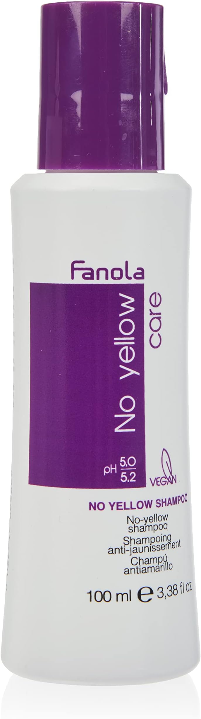 Amazon.com : Fanola No Yellow Shampoo, 100 ml Travel Size : Beauty ...