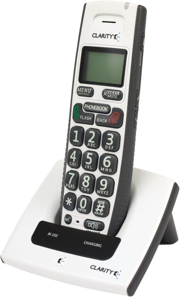 Amazon.com : Clarity D613 Dect 6.0 Cordless Amplified Phone with Clarity Power and Call Waiting ...