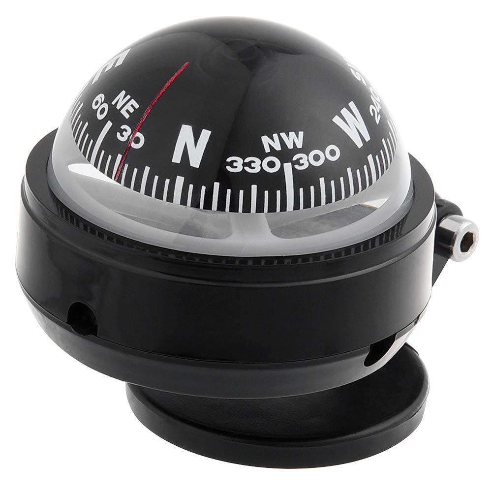 Car Dashboard Compass, KIMISS 7.5 * 6 * 6cm Car Navigation Compass Ball ...