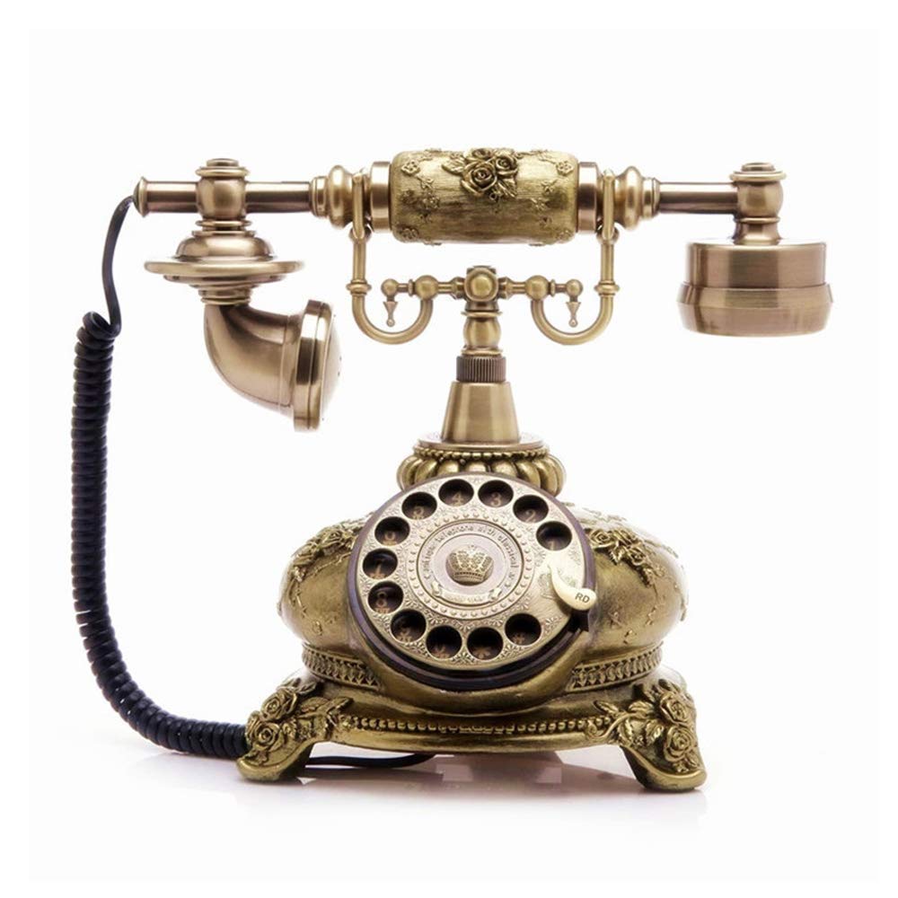 Buy Retro Landline Phone Old Telephone,Vintage Rotary Dial Telephone ...