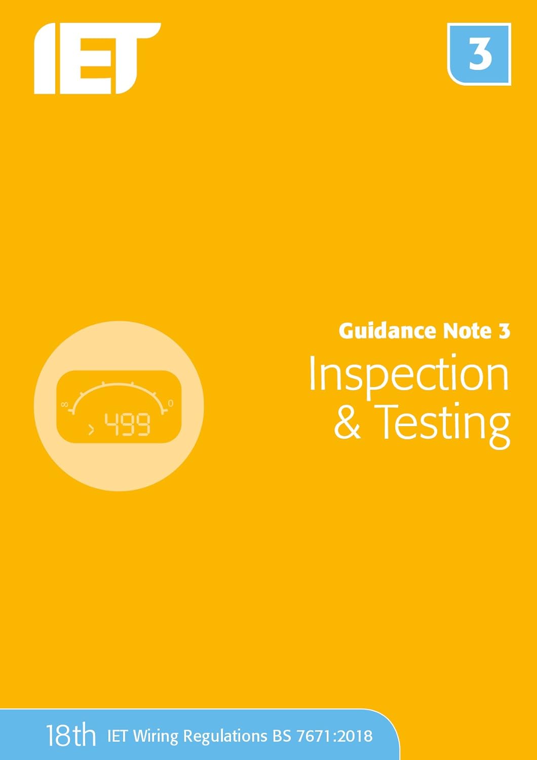 Guidance Note 3: Inspection & Testing (Electrical Regulations): Amazon ...