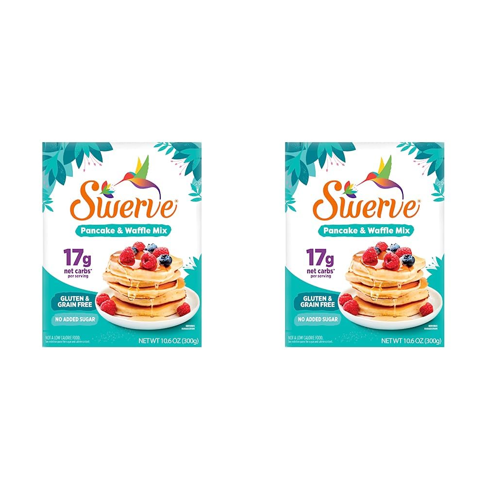 Amazon.com : Swerve Sweets, Pancake and Waffle Mix, 10.6 ounces (Pack ...