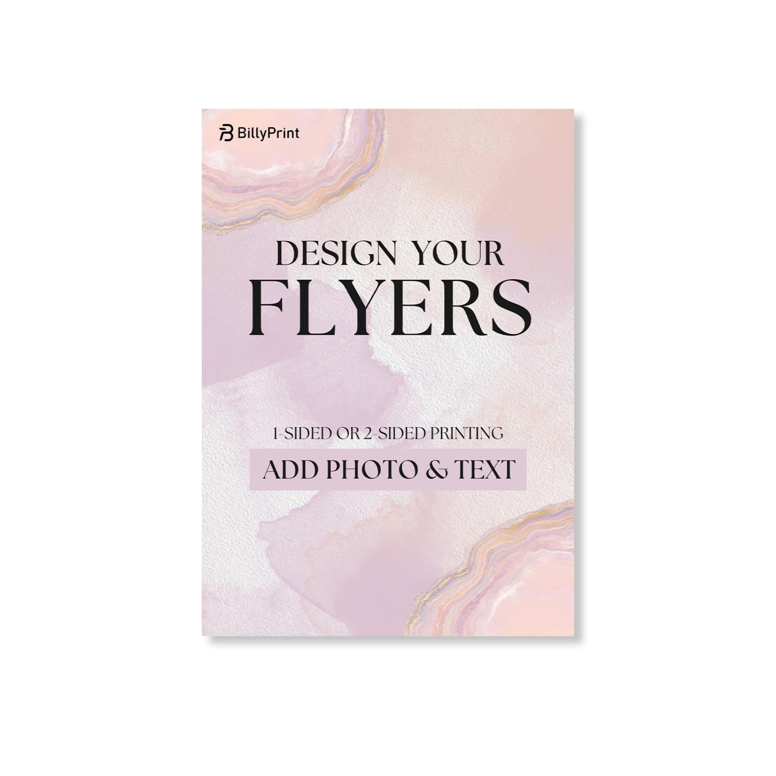 Amazon.com : BillyPrint Customized Flyers 128 GSM For Business With ...