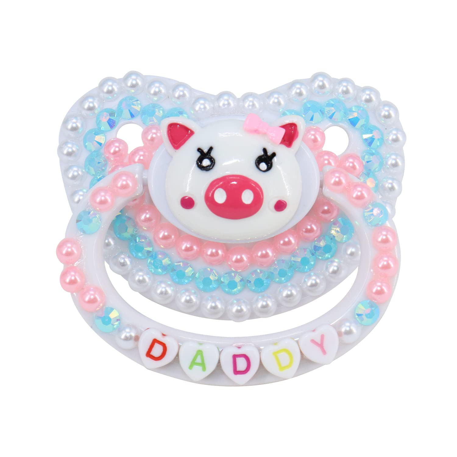 Amazon.com : Adult Sized Pacifier Cute Gem Pacifier (Shape 9) : Baby