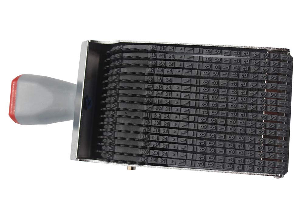 date stamp 16 Digits Number Stamp Personalized English Alphabet Number ...