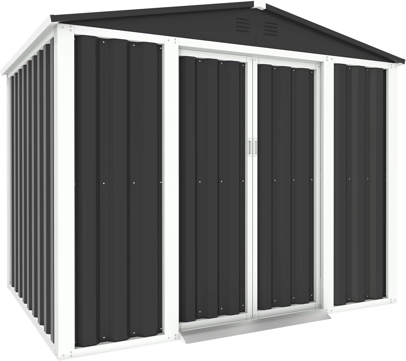 Amazon.com : Betterland 4X6 FT Outdoor Storage Shed, Steel Tool Sheds ...