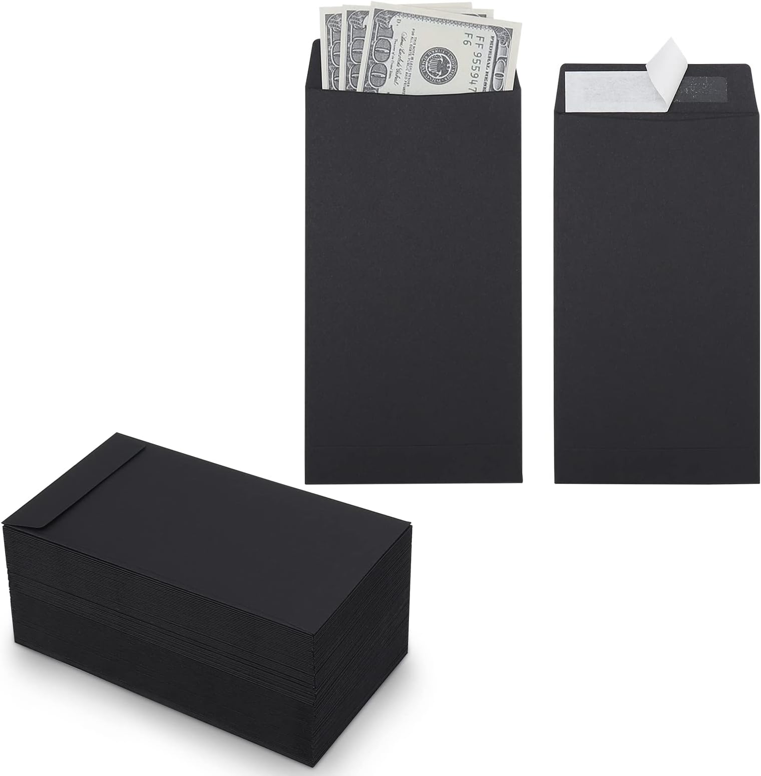 Amazon.com : 200 Pack Cash Envelopes 3.5x6.7 Fit for Envelope Money ...