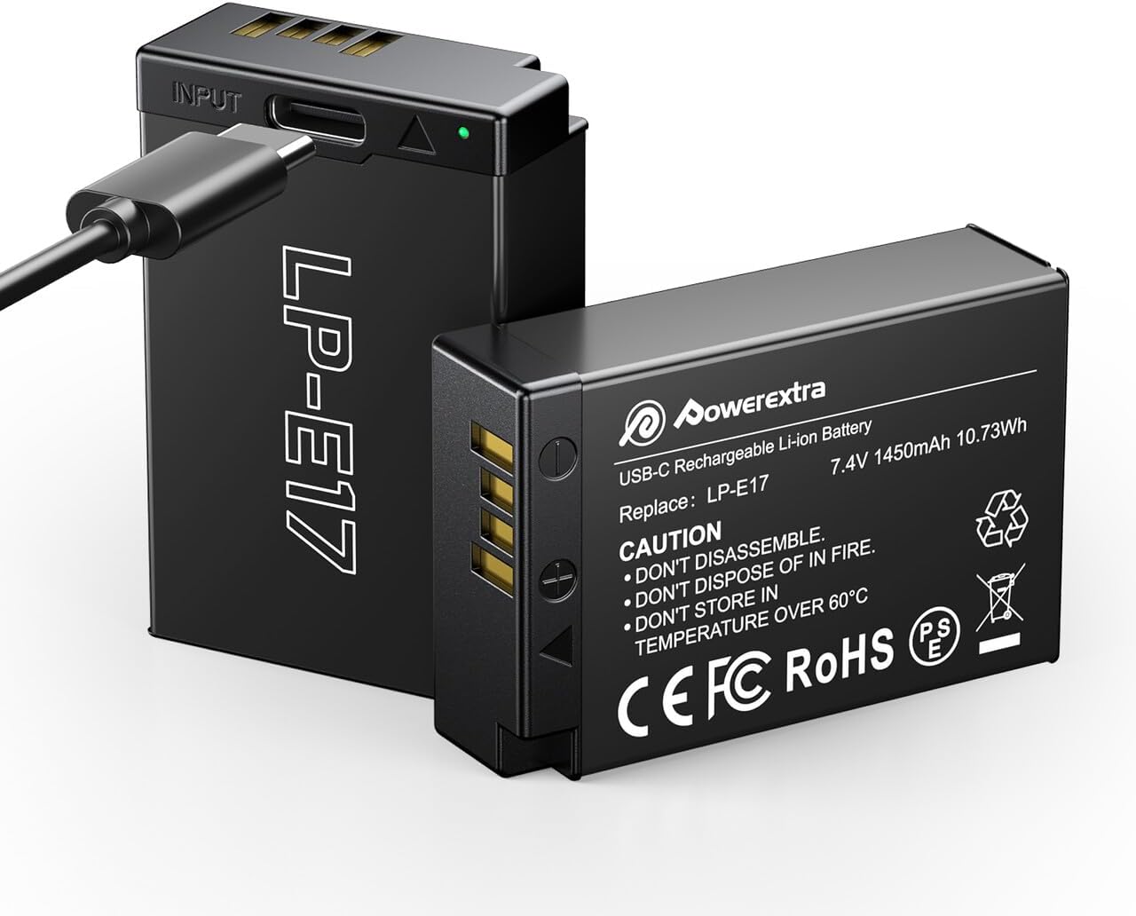 Amazon | 【新モデル】キャノン対応 LP-E17 互換 バッテリー USB Type-C 直接充電対応 ロワジャパン【PSE基準検品 ...