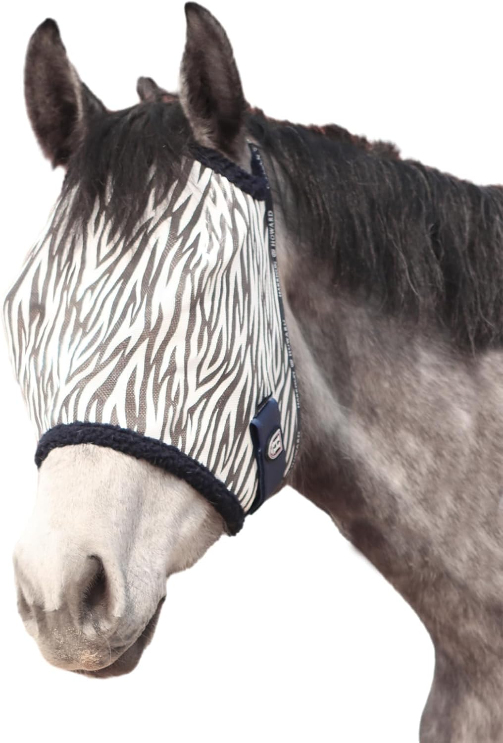 Amazon.com: Harrison Howard All Round Mesh Horse Fly Mask UV Protective ...