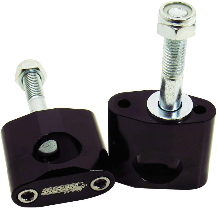 Amazon.com: Outlaw Racing Universal Motorcycle Handlebar Risers Kit ...