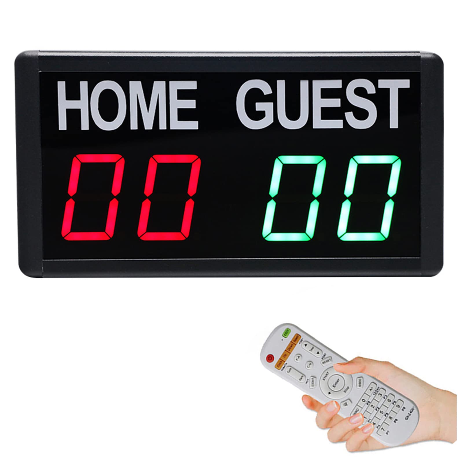 Xucs Portable Electronic Digital Scoreboard Led 4 Digits Basketball ...