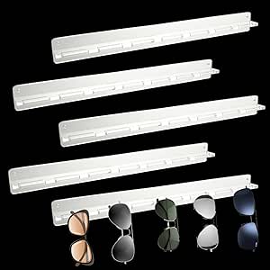 Amazon.com: SHUESS 5 Pack Acrylic Sunglasses Organizer Storage, Wall ...
