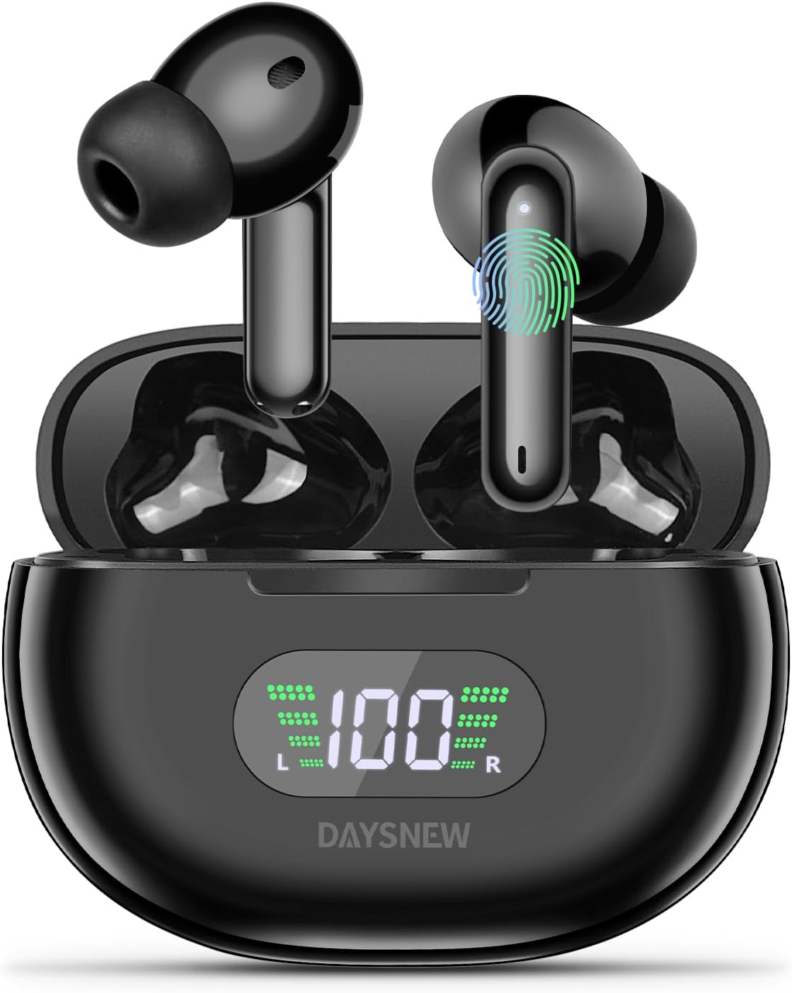 Amazon.com: Daysnew Hybrid Active Noise Cancelling Earbuds, Wireless ...