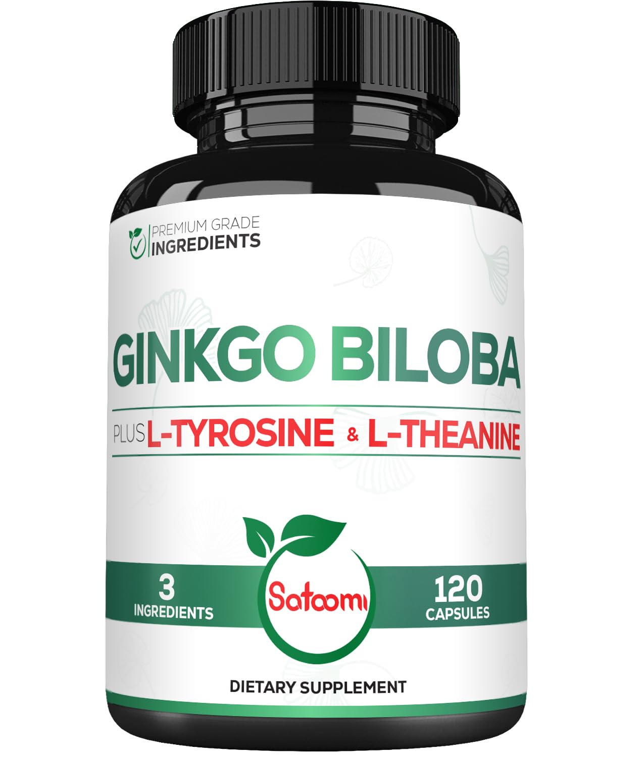 Amazon.com: 1000mg Ginkgo Biloba Supplements with L-Tyrosine, L ...