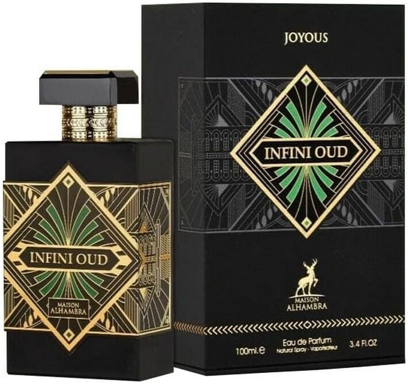 Perfume Infini Oud Maison Alhambra 100ml - Perfume Árabe | Amazon.com.br