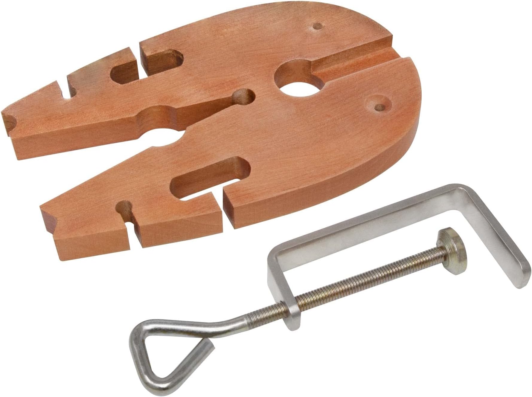 JewelrySupply Jewelers Bench Pin V-Slot Bench Pin with Clamp - Amazon.com