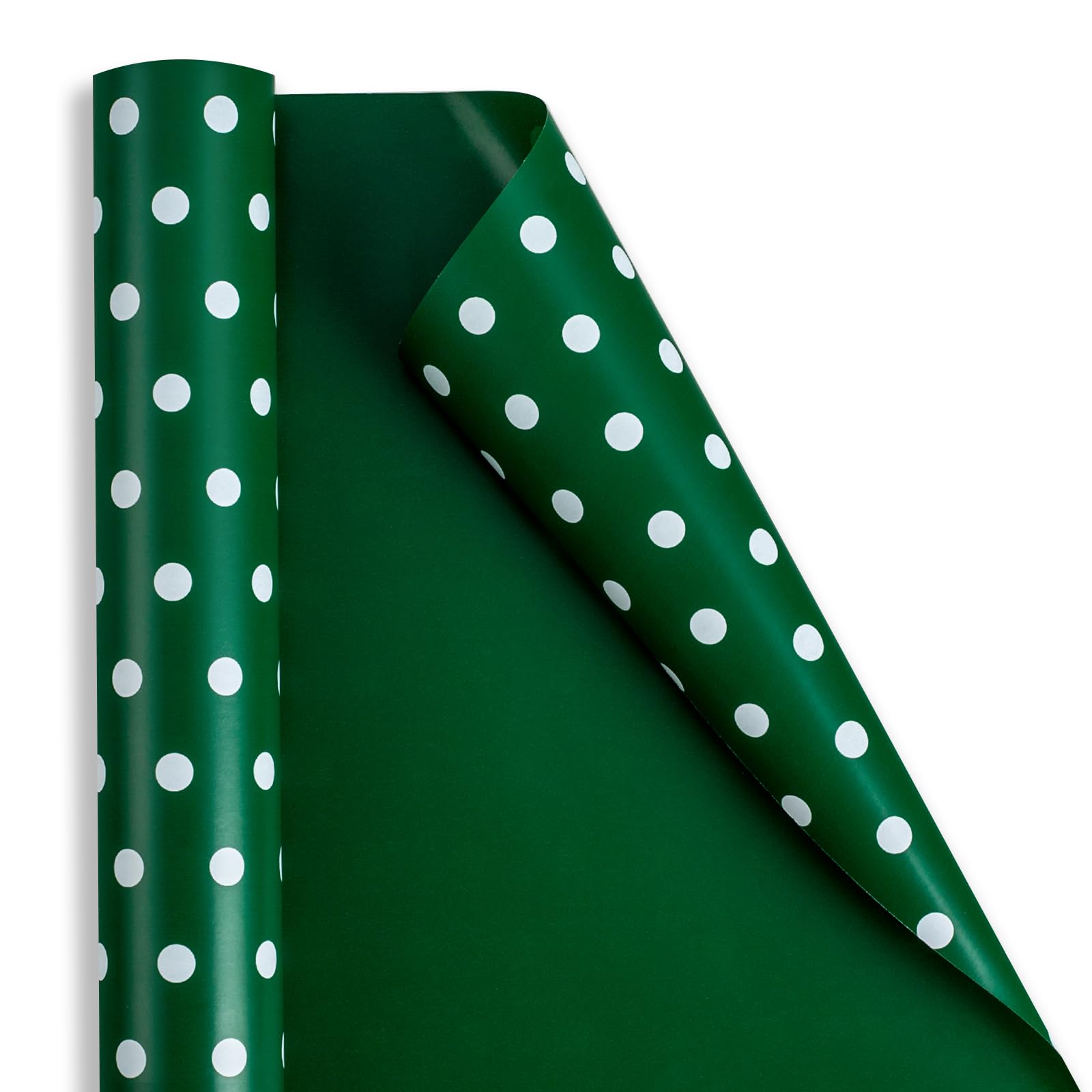 Amazon.com: Flyhill Green Wrapping Paper Roll-46.8sqft(17 Inch X 32.8 ...
