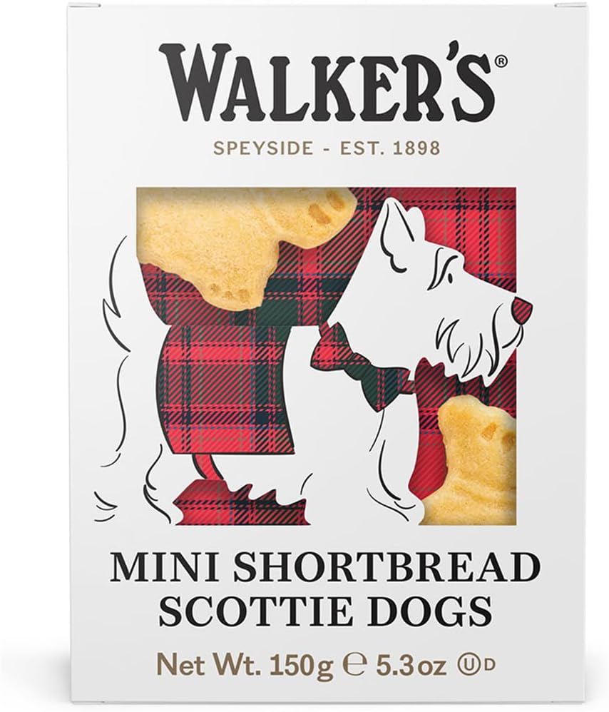 Walkers Shortbread Mini Scottie Dogs, Traditional Pure Butter ...