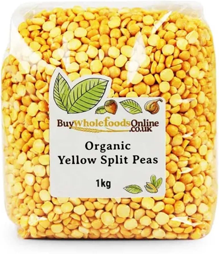 Organic Yellow Split Peas 1kg (BWFO) : Amazon.co.uk: Grocery