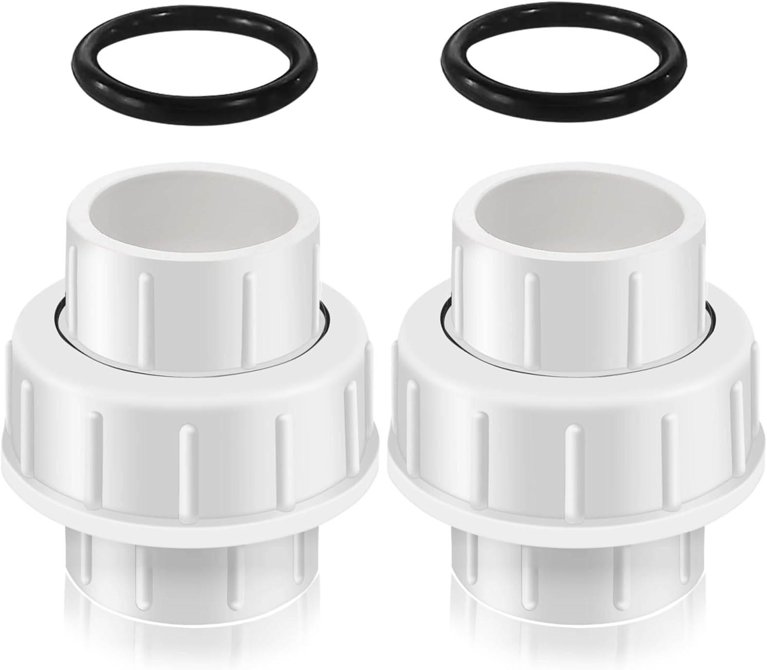Amazon.com: XtremepowerUS 2-Pieces Universal 1.5" PVC x 1.5" Slip Union ...