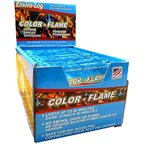 Enviro-Log CF5824 Color-Flame - Pack of 24 : Amazon.in: Home & Kitchen