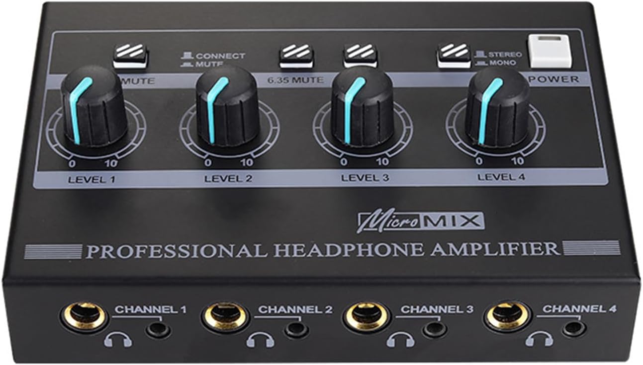 Amazon.com: Suckoo 2 Channel 3.5mm or 6.35mm TRS HiFi Audio Mixer ...