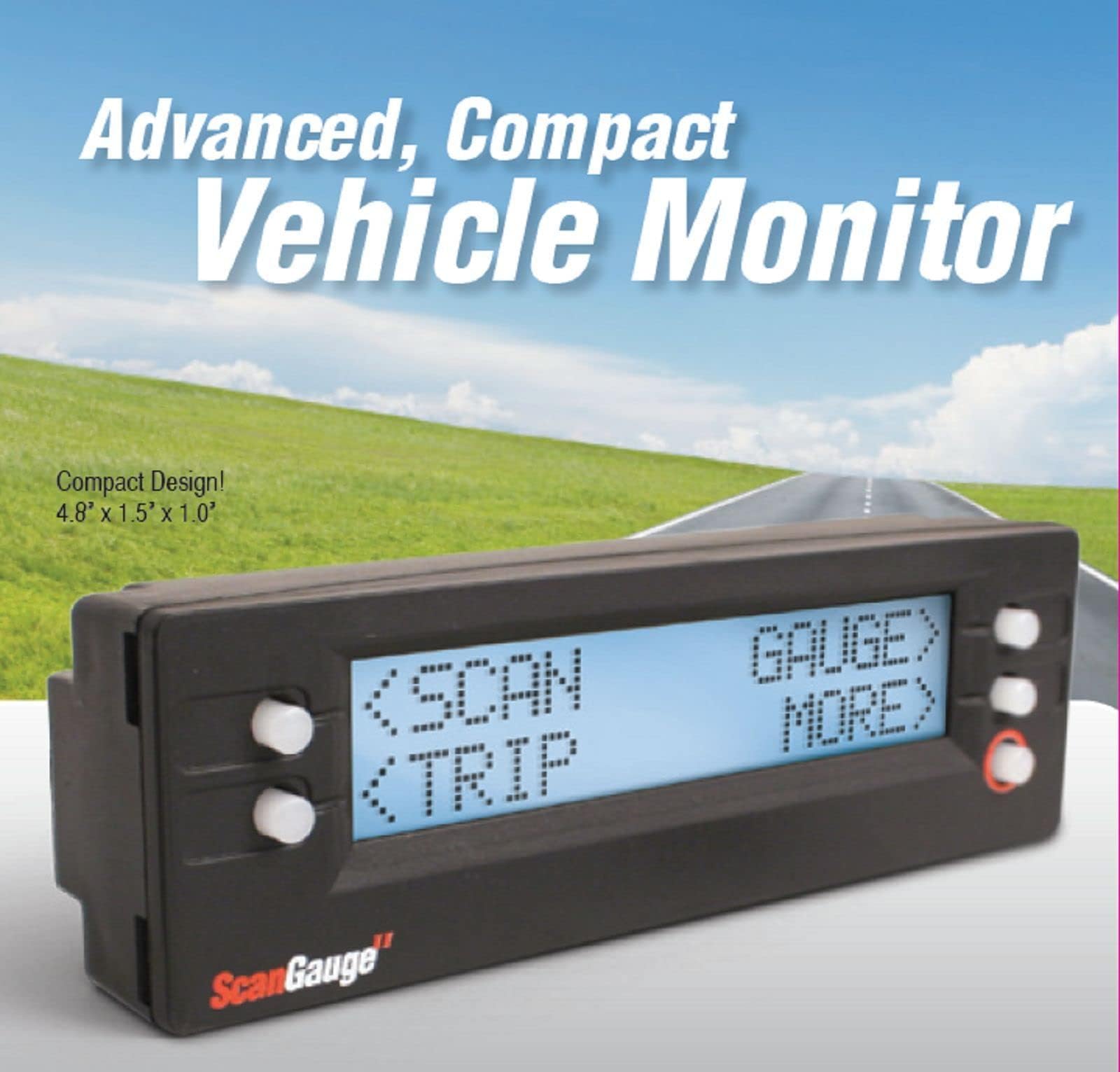 Scanguage Version 3 ODB2 with X-Guage auto programing Code : Amazon.com ...