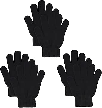 Amazon.com: LYDTICK 3 pares de guantes mágicos de invierno cálidos para ...