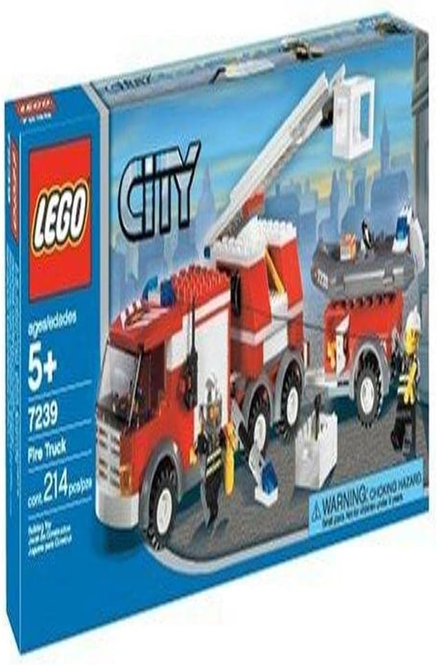 Amazon.co.jp: LEGO City Fire Truck (7239) : おもちゃ
