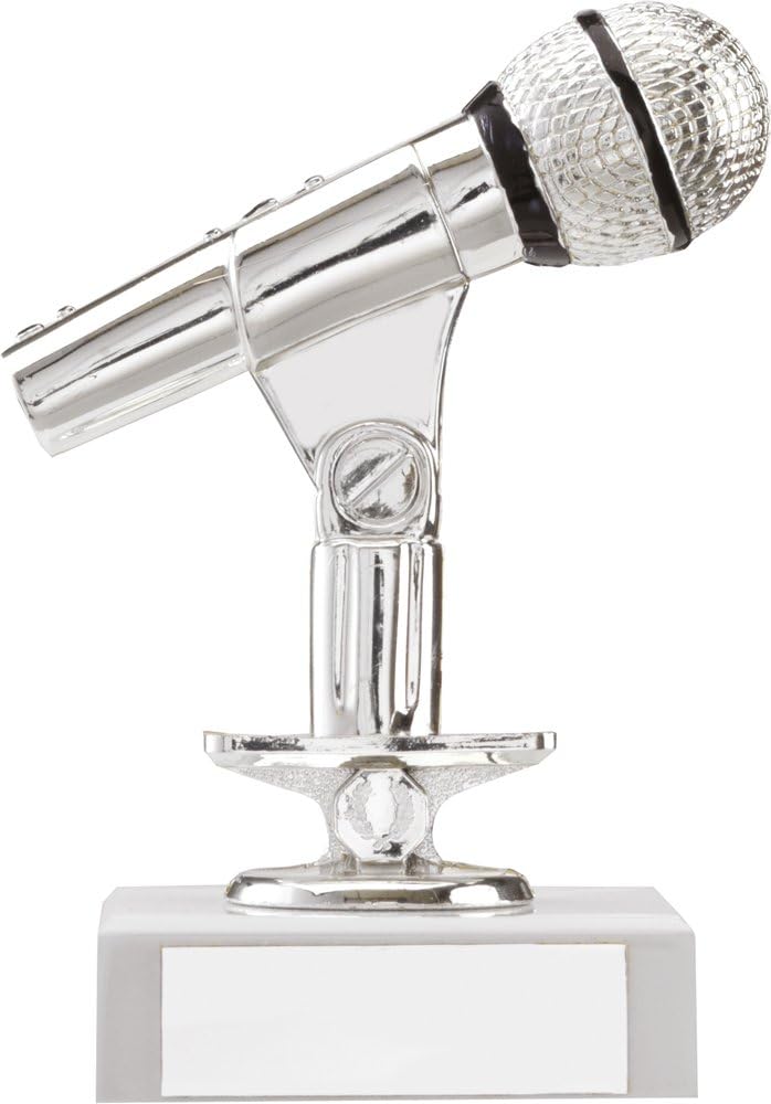 A1 PERSONALISED GIFTS Microphone Karaoke Award Trophies : Amazon.co.uk ...