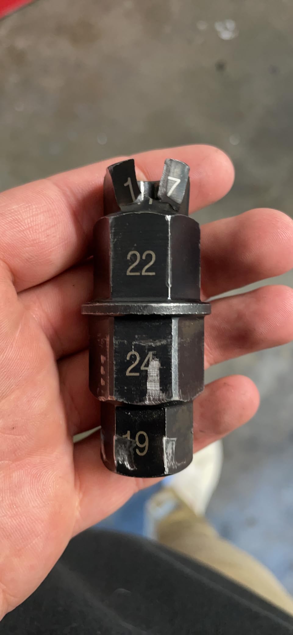 Amazon.com: Onbelon Hex Axle Tool for Motorcycle Front Axle Wheel, Hex ...