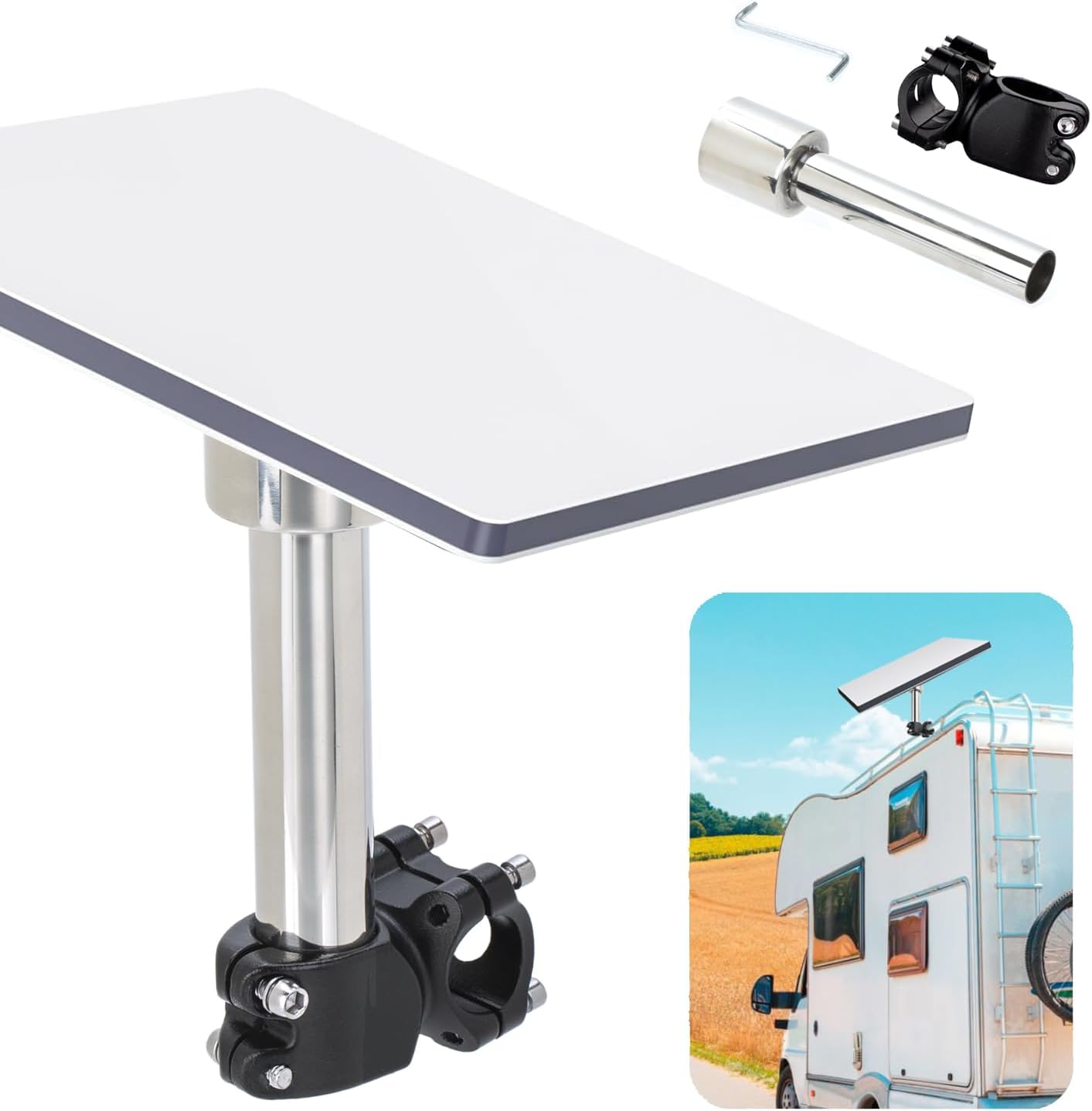 Amazon.com: Starlink Mini Pole Clamp Mount, Starlink Mini Rv Ladder ...