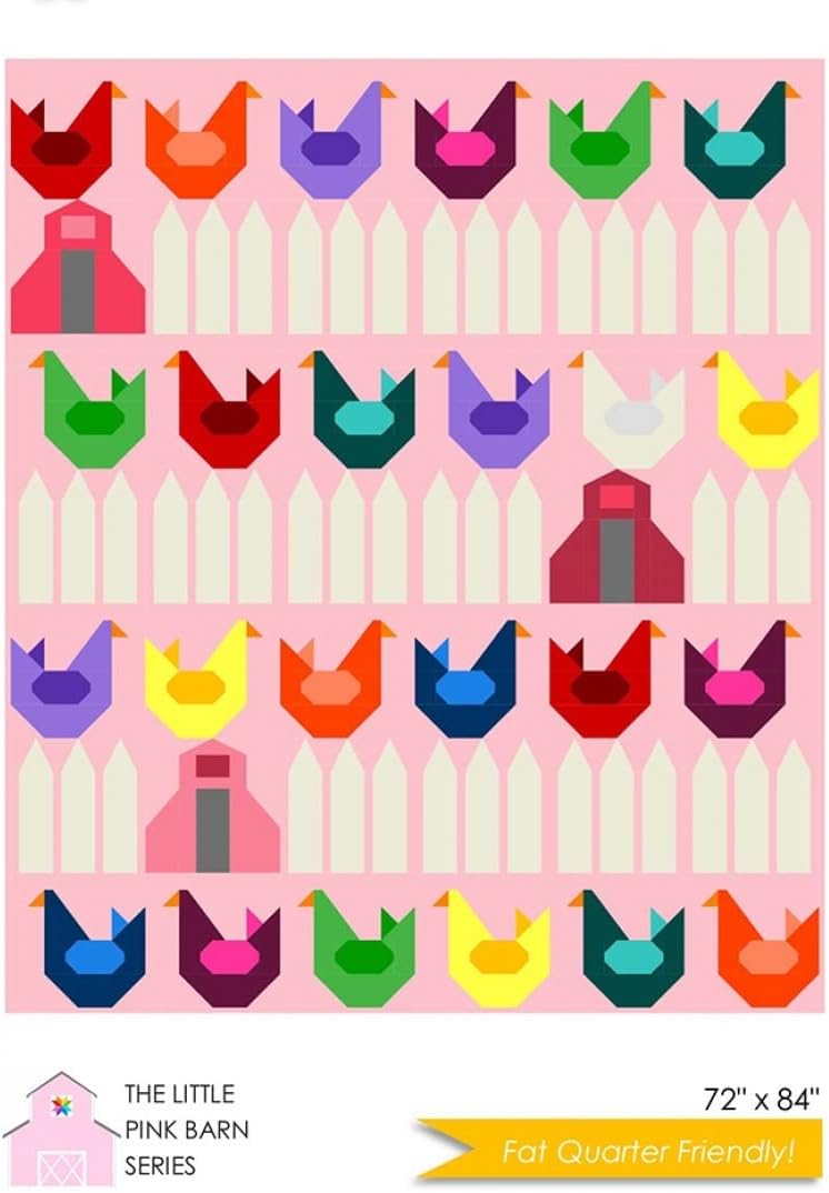 Amazon.com: Cluckers Quilt Pattern by Charisma Horton : Arts, Crafts ...