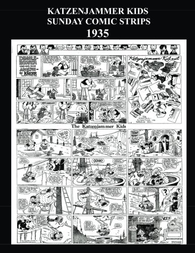 Katzenjammer Kids Sunday Comic Strips 1935 (B&W): Golden Age Cartoon ...