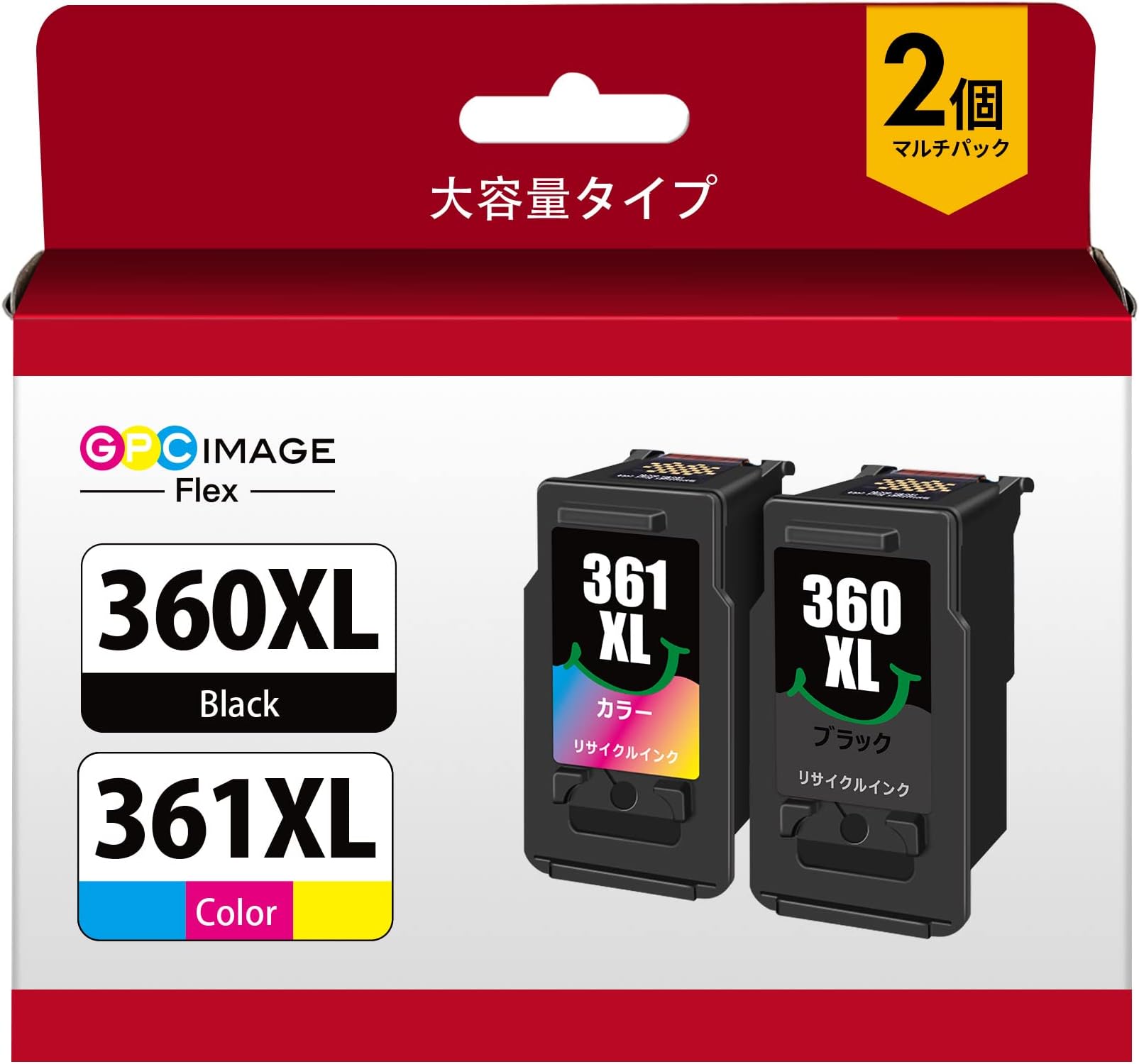Amazon.co.jp: Canon 純正 インクカートリッジ BC-360 (ブラック) + BC-361 (3色カラー) セット : パソコン・周辺機器