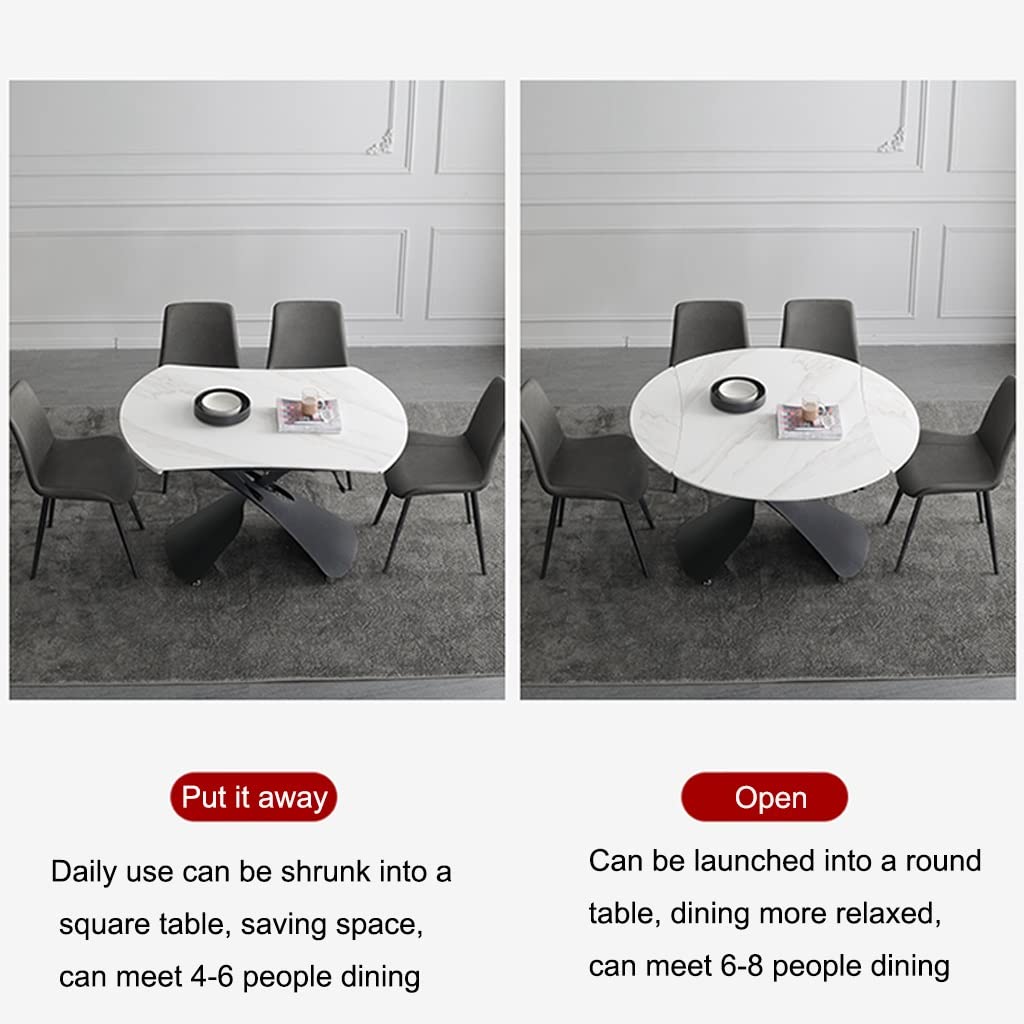 Round Dining Table That Converts To Square