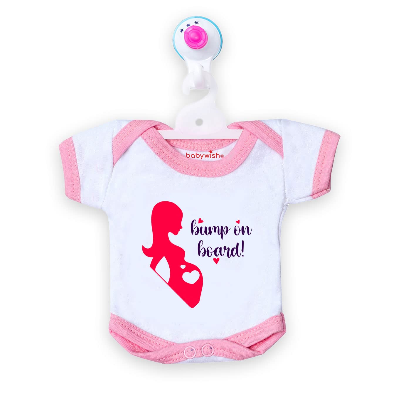 Buy baby wish Baby on Board Car Decals Cloth Safety Sign Board with ...