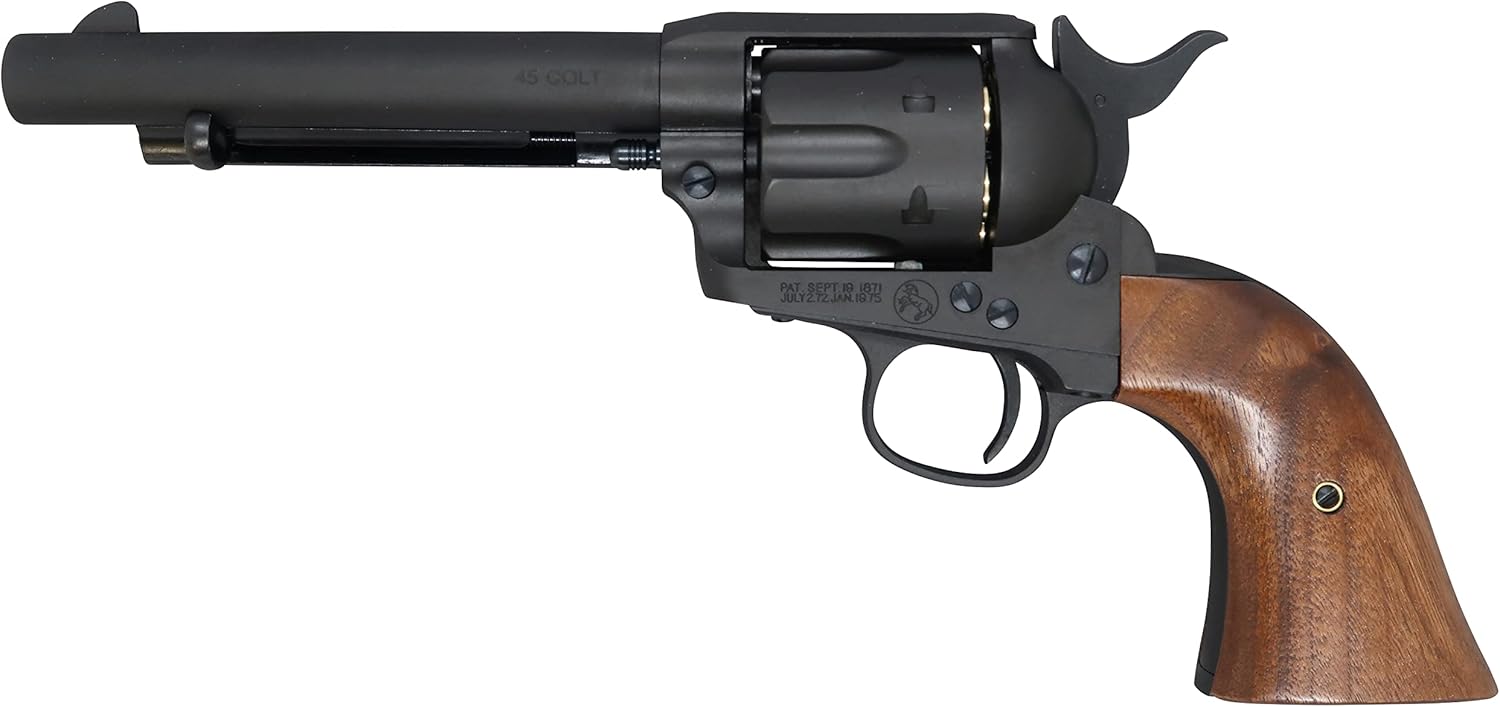 Amazon | マルシン コルト SAA.45 First Generation Late アーティラリー ブラックヘビーウェイト 木製グリップ仕様 18歳以上 ガスリボルバー | ハンドガン 通販
