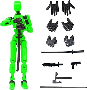 Amazon.com: oyeftp Titan 13 Action Figure, Action Figures, Titan 13 ...