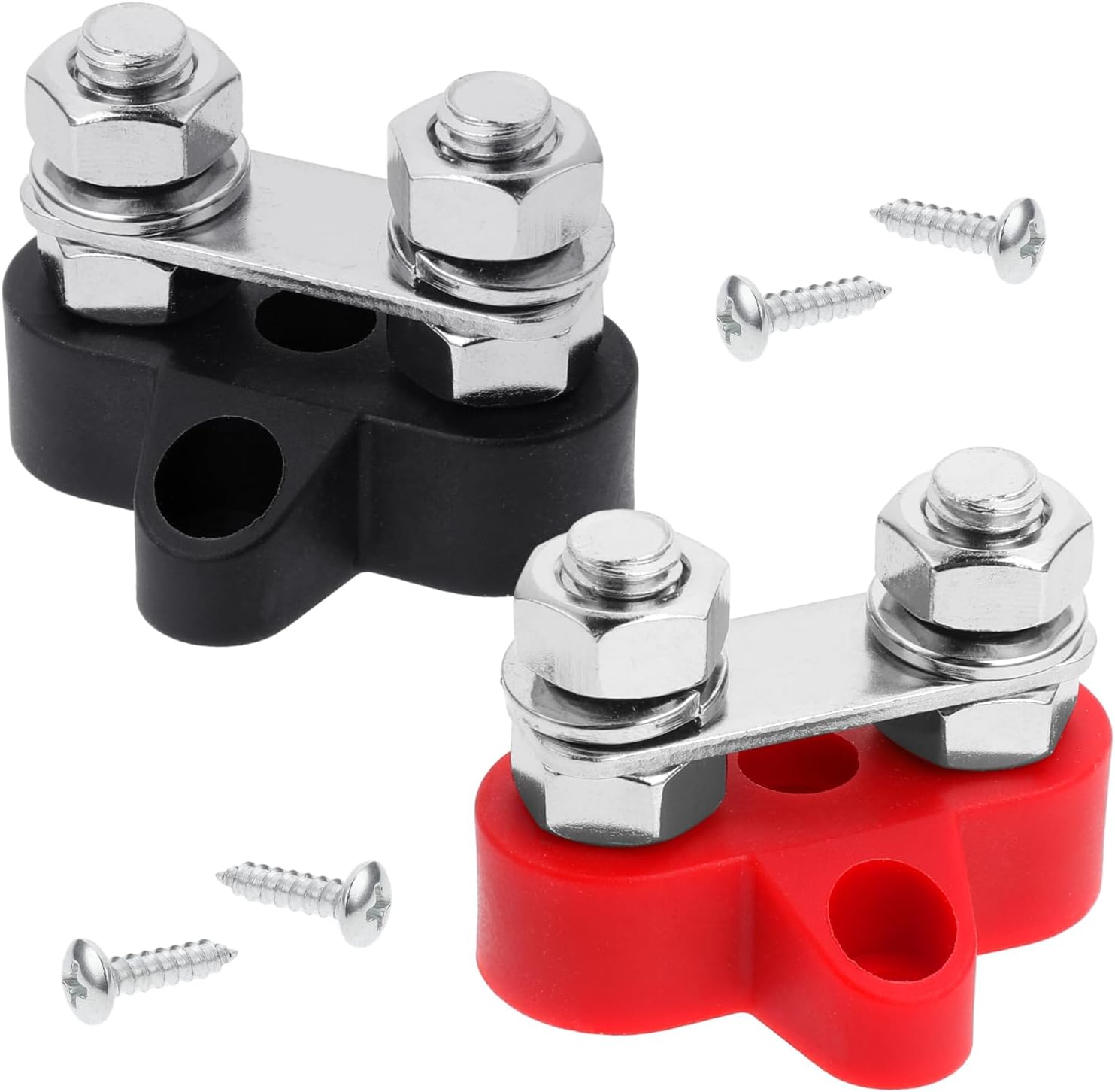 Amazon.com: Recoil S2P-38 Busbar Dual 3/8” Studs Terminal Power ...