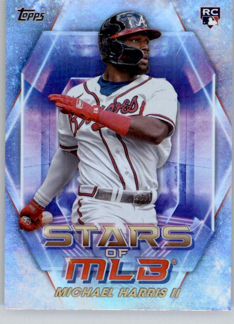 Amazon.com: 2023 TOPPS STARS OF THE MLB #SMLB-35 MICHAEL HARRIS II ...