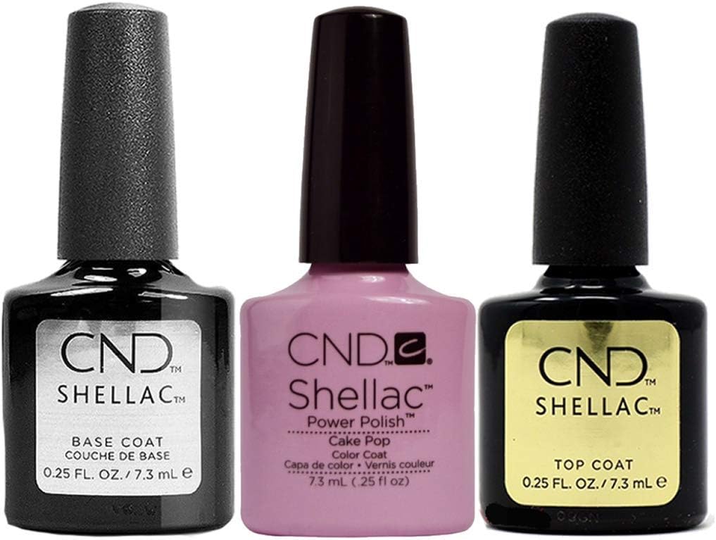 CND Original Shellac Cake Pop Plus Base Coat Plus Top Coat 7.3 ml 1er ...