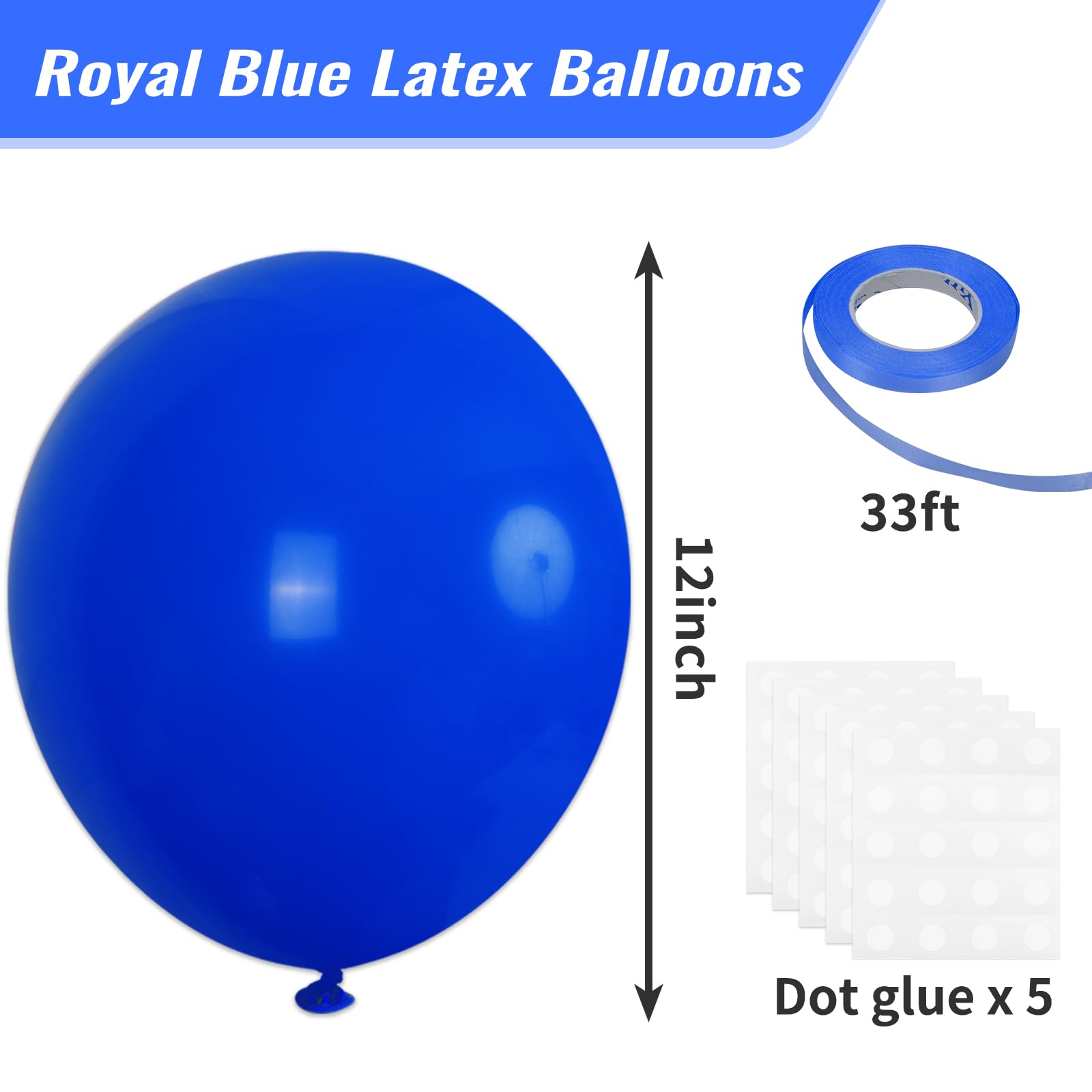 Snapklik.com : RUBFAC 120pcs Balloons For Birthday Baby Shower ...